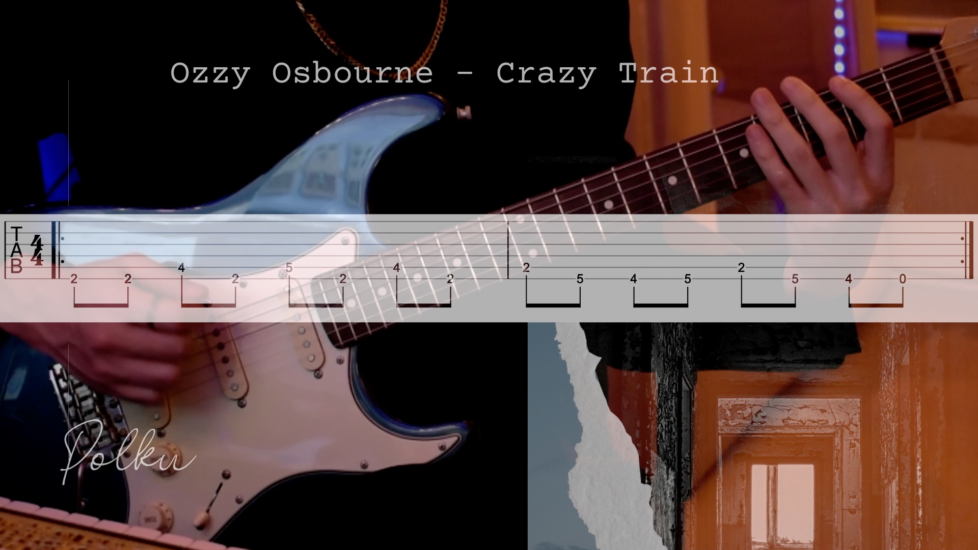 初心者の定番!「Ozzy Osbourne - Crazy Train」の名リフをギターで弾いてみよう![TAB譜、動画あり] | 八王子ギター教室｜本格録音スタジオで学ぶ 豊かな空間の個人レッスン