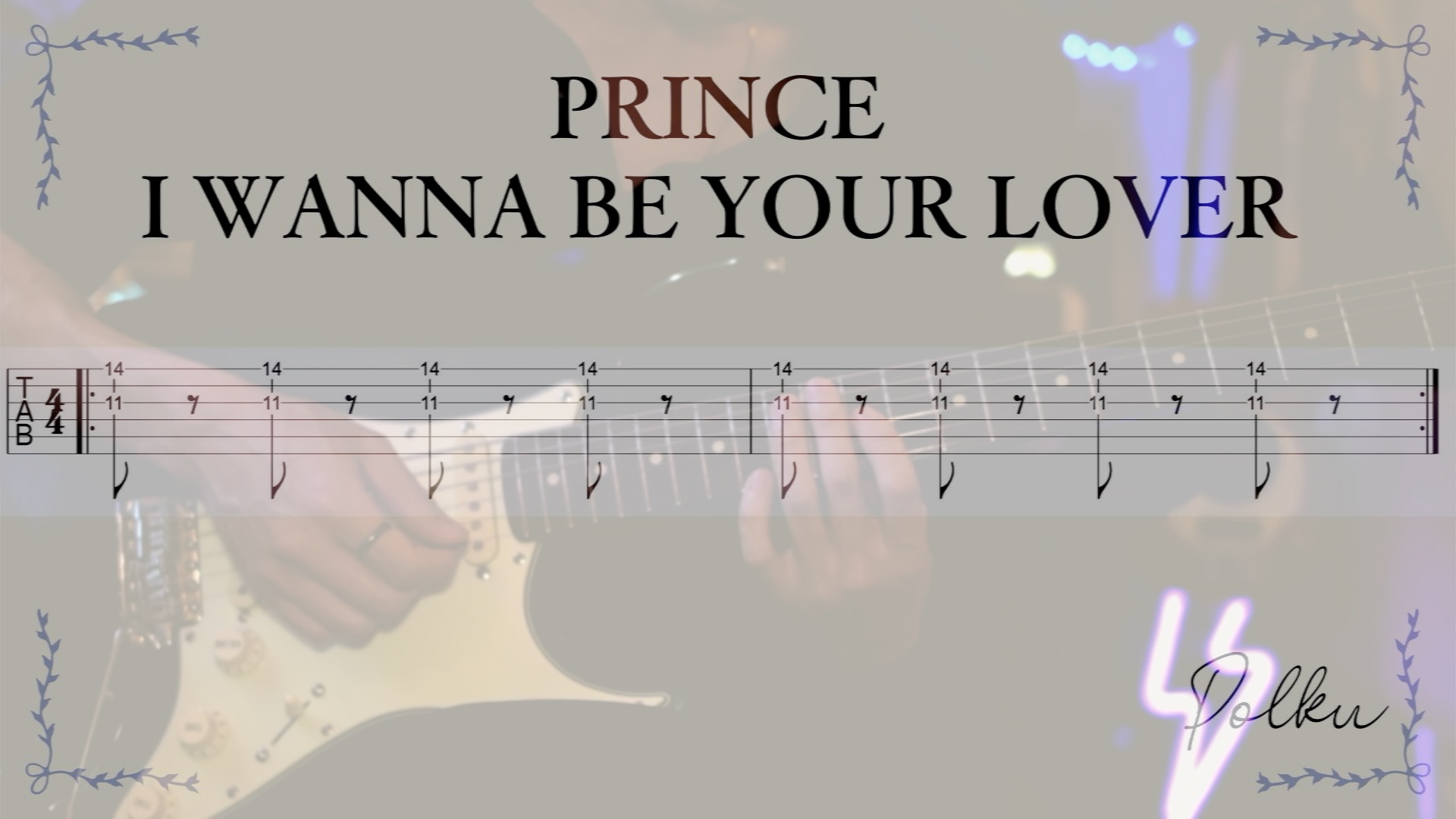初心者オススメ！「Prince / I Wanna Be Your Lover」のクールなカッティングを弾いてみよう![TAB譜、動画あり ...